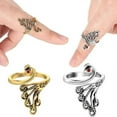 Adjustable Crochet Tension Ring - Peacock Design Yarn Control Tool for ...