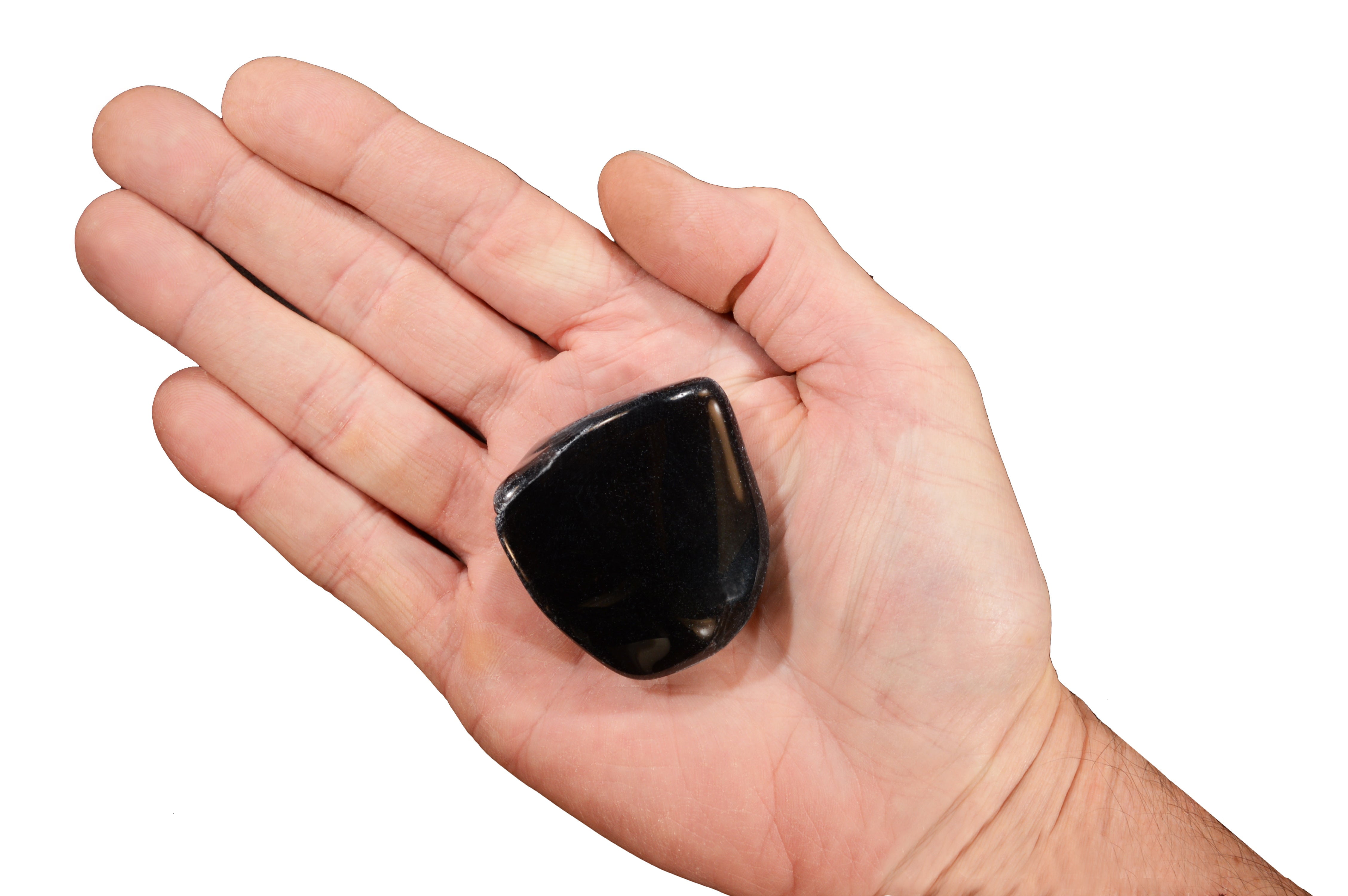 Kidz Rocks Black Obsidian 2" Tumbled Rock Mineral Reiki Healing Crystal ...