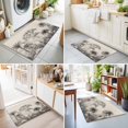 Area Rug 2x3ft, Tropical Dense Forest on Burlap Washable Rugs for ...