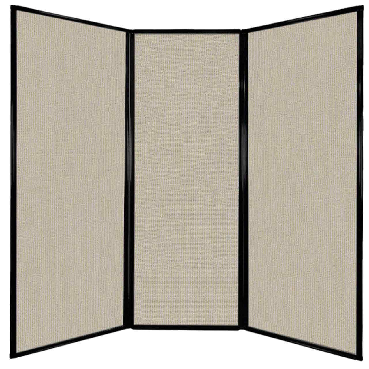 Versare Privacy Screen Folding Panel | 3 Panels | Sand 7'6" Wide x 7'4 ...