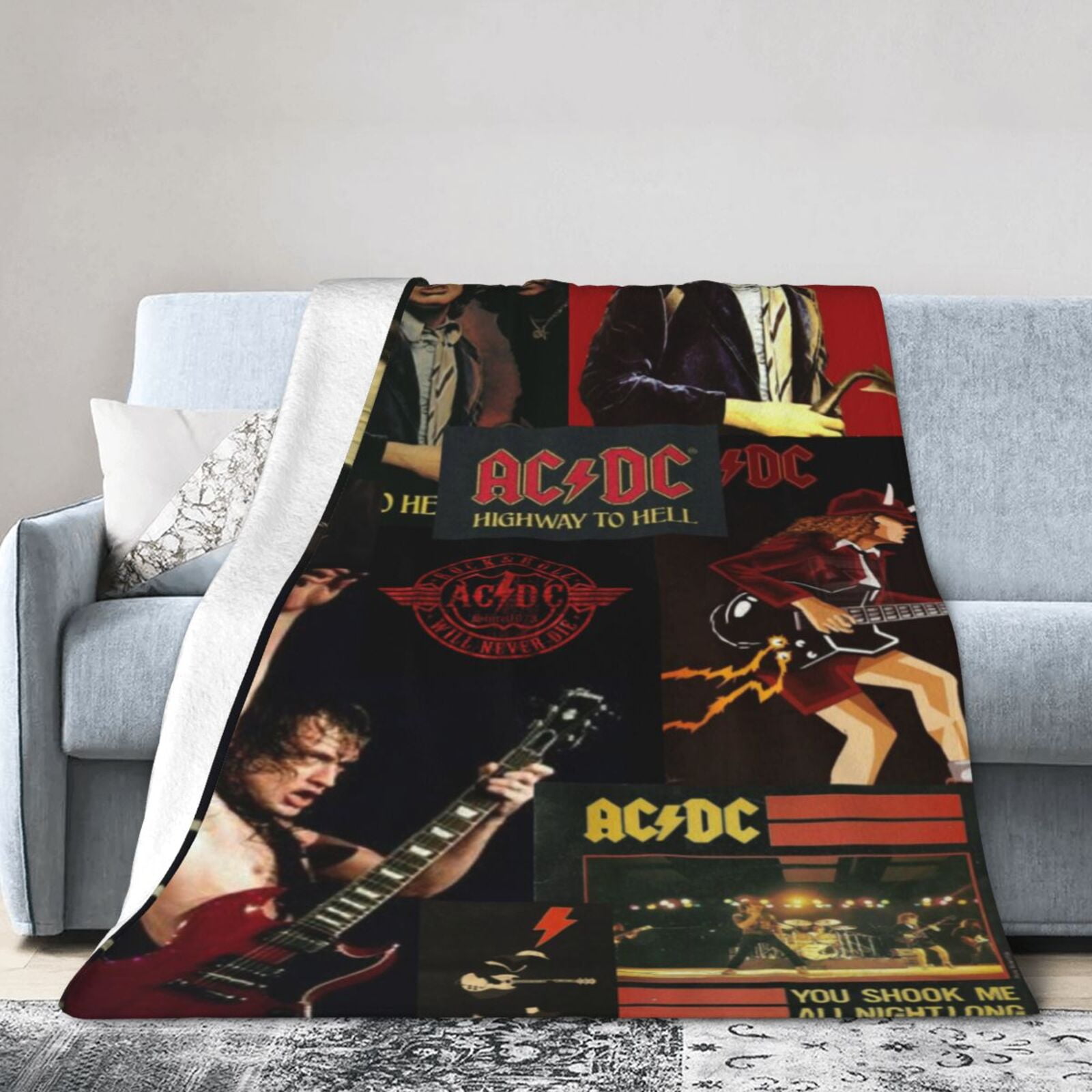 Click here for Cdbbgkvj Acdc Bed Blanket Fleece Throw Blankets So... prices