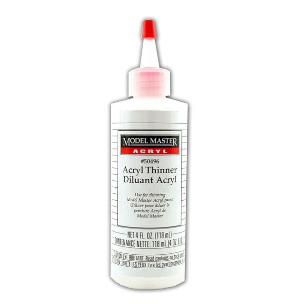 Model Master Acryl Thinner 4 oz. bottle (pack of 3) - Walmart.com ...