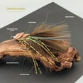2. Foam Head Steel Jigs Streamers Fly 1/3pcs, Floating Fishing Lure ...