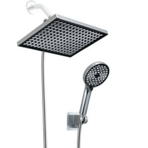 Cobbe 12 Inch All Metal High Pressure 3-Way Rain Shower Head, Dual ...