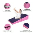 Costway Foldable Incline Gymnastic Mat, Workout Equipment, Wedge Ramp ...