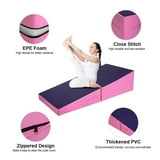 Costway Foldable Incline Gymnastic Mat, Workout Equipment, Wedge Ramp ...
