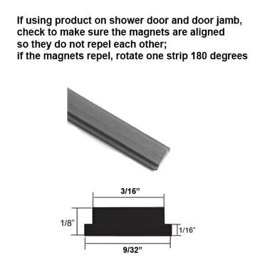 Roll-in Universal Replacement Glazing Vinyl Spline for Framed Shower ...
