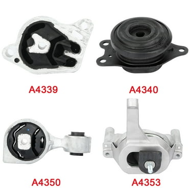 MOCA AUTOPARTS Engine Motor and Transmission Mount Kit Fit for 2007 ...