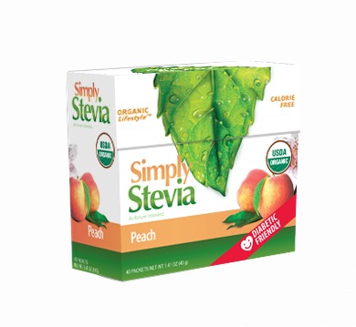 Stevia Packets Peach 1g 40 Per Box Stevia International 40 Packet ...