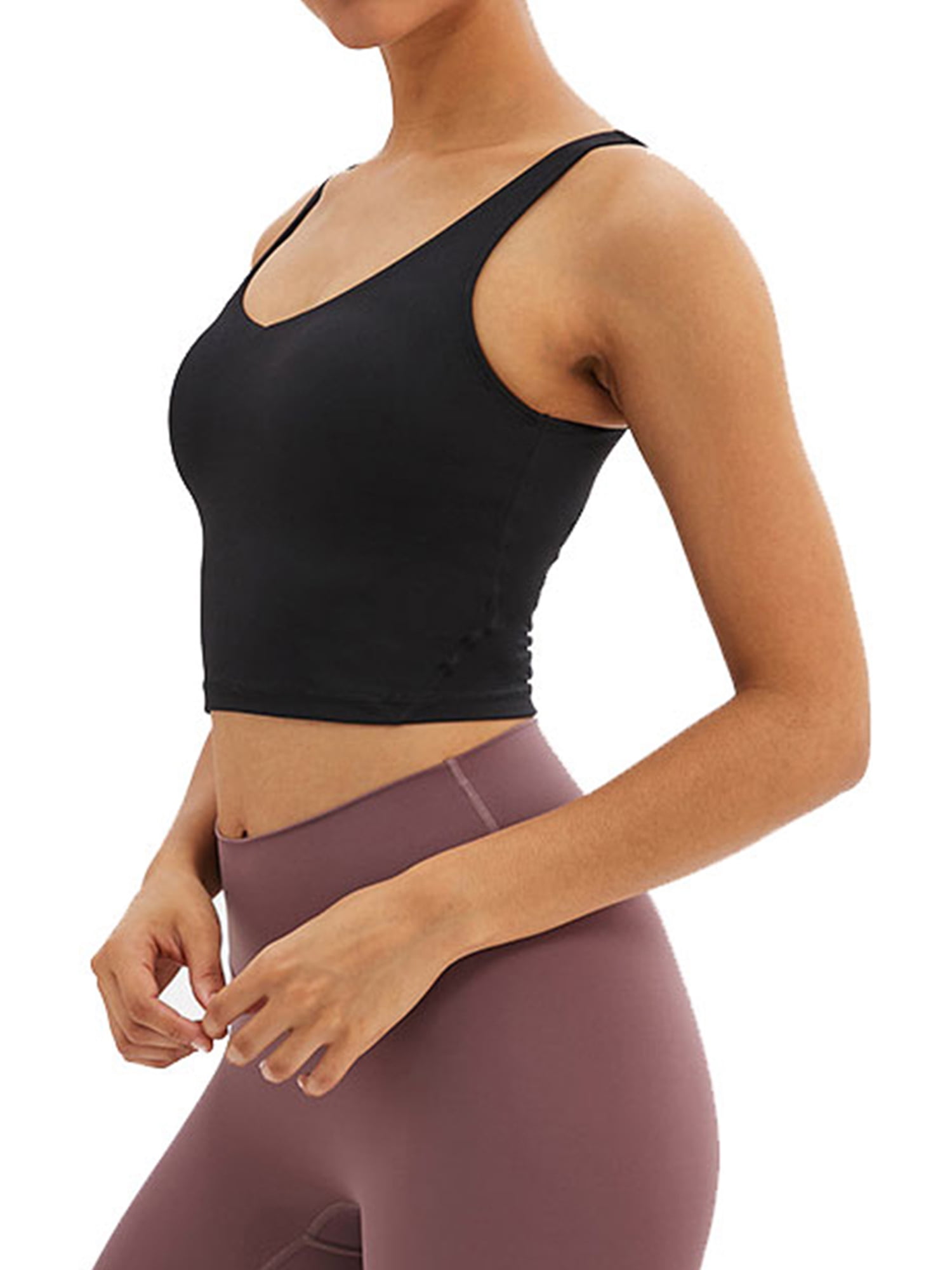 LELINTA Seamless Short Camisoles Padded For Women Cami Tank Tops For ...