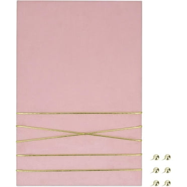 Navaris Framed Linen Bulletin Board - 17 x 23 inches Fabric Jewelry ...