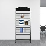 Miumaeov 4 Tier Freestanding Magazine Rack Brochure Display Stand ...