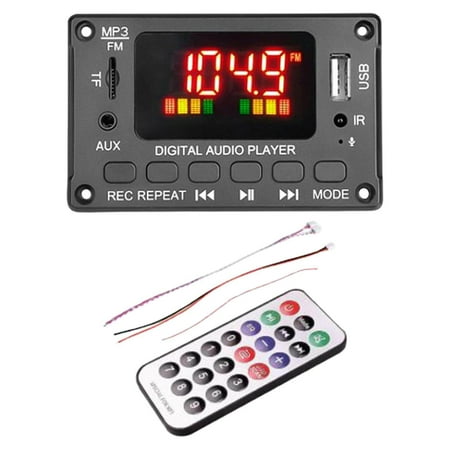 Bluetooth 5.0 6-12v MP3 Player Decoder Board Decoding Board Module ...