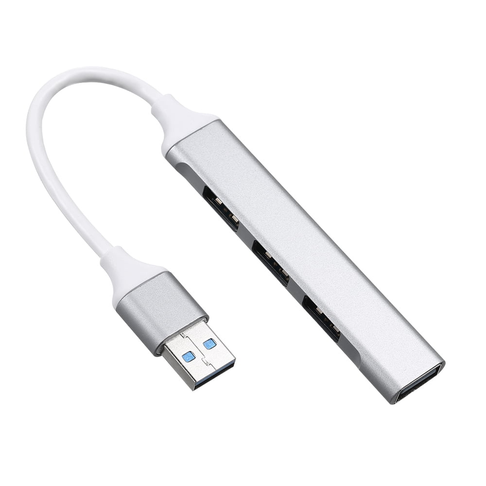 Centro Hub USB portátil Adaptador USB Hub de aleación de aluminio 4 en ...