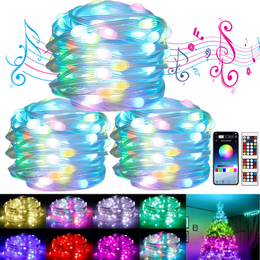 Brightown Fairy Lights Color Changing - 22 Color 66FT 200 LED Plug in ...
