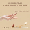 Smallest Bluetooth Mini Small Invisible Earbuds Sleeping for Small Ears ...