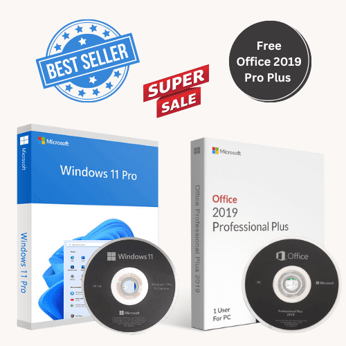 Microsoft Windows 11 Pro (DVD) with Office 2019 Pro Plus (DVD) Free ...