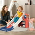 3-in-1 Toddler Slide, First Slide Indoor Outdoor Playground Slide with ...