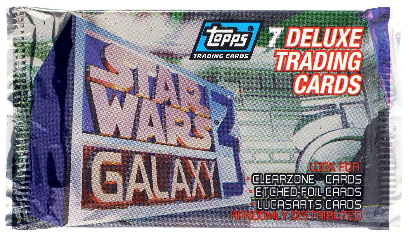 Star Wars Topps Galaxy Series 3 Trading Card Pack (7 Cards) - Walmart.com