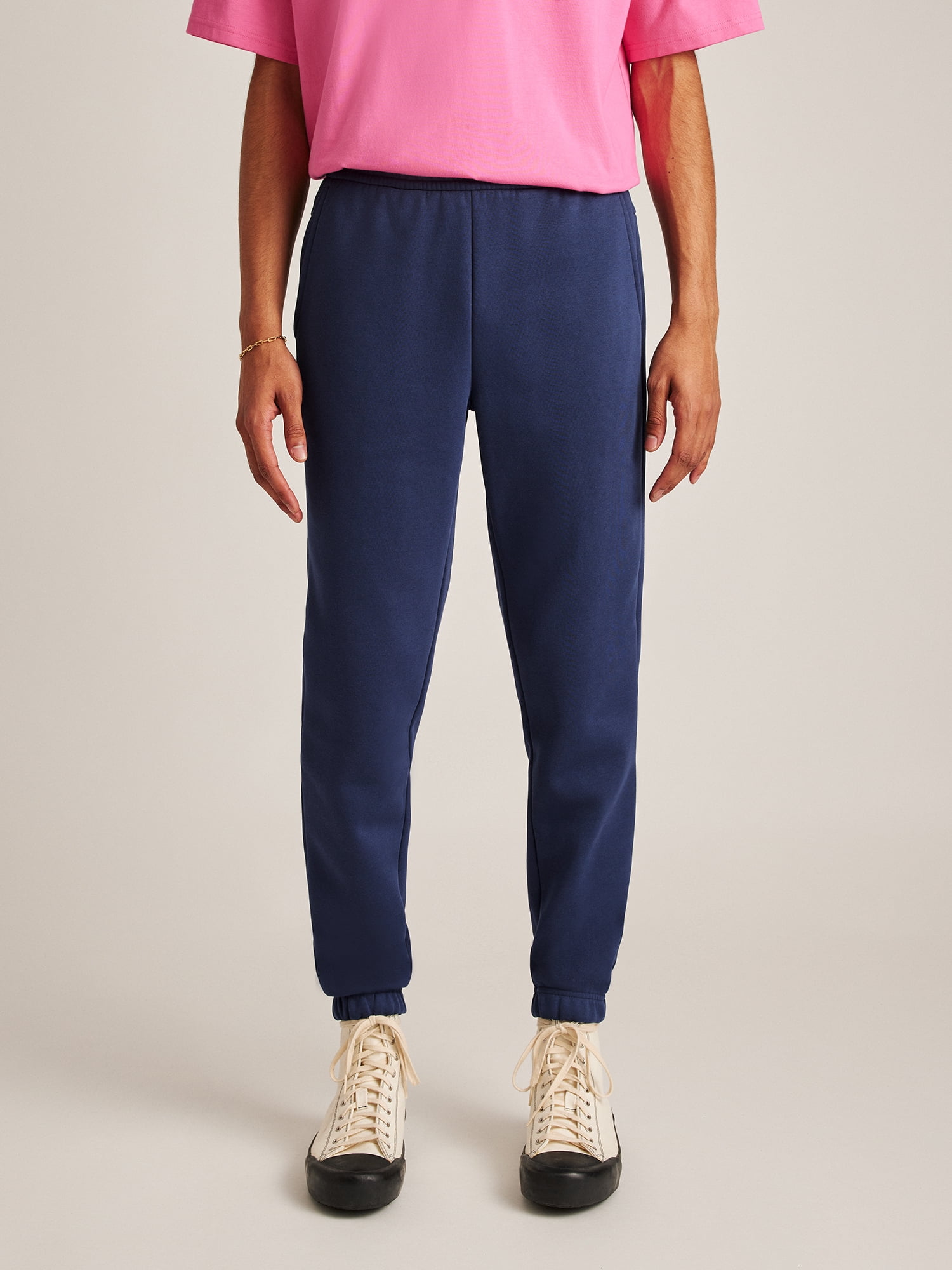 Bonobos Fielder Men's and Big Men's Fleece Sweatpant, Up to Size 3XL ...