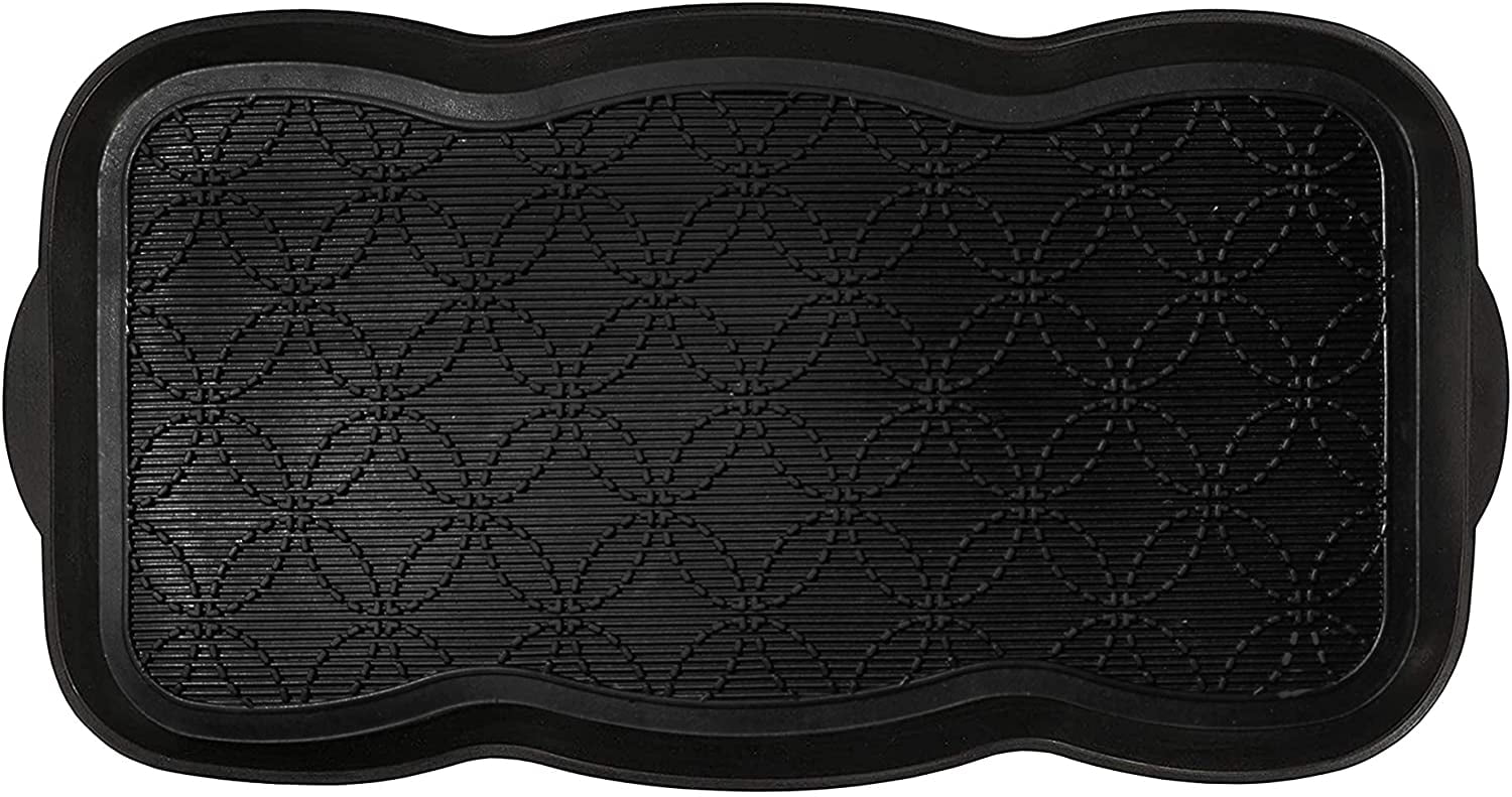 A1HC Heavy Duty Flexible 100% Rubber Boot Mat, Multi-Purpose for Shoes ...