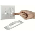 Estbridge 3pc Light Switch Guard Cover Clear Light Switch Guard Toggle ...