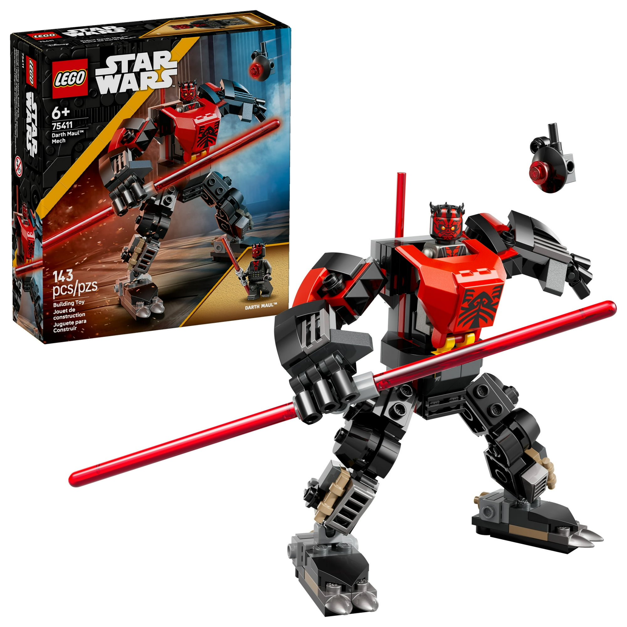 Click here for Lego Star Wars Darth Maul Mech Kids Toy - Building... prices