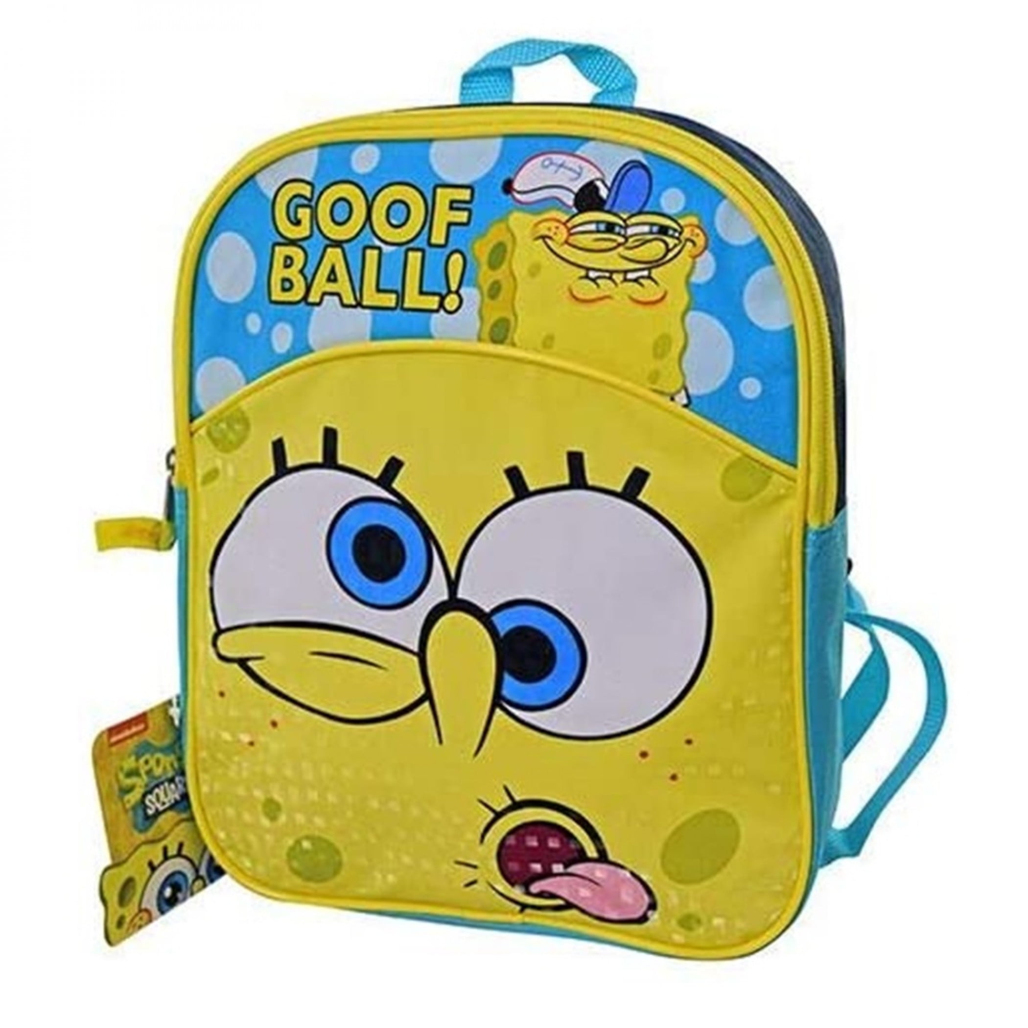 SpongeBob SquarePants Goof Ball Faces 11 Mini Backpack - Walmart.com