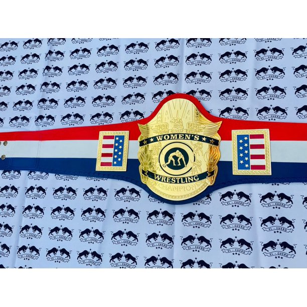 AWA Women Wrestling Wrestling Championship belt Full size - Walmart.com