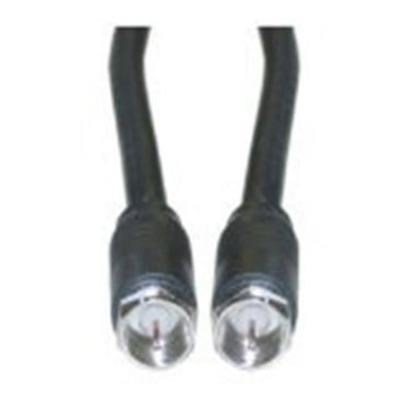 Monoprice Video Cable - 25 Feet - Black | RG6 Quad Shield CL2 Coaxial ...