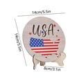 4th of July Decor, Independence Day Desktop Ornaments, Wooden ...