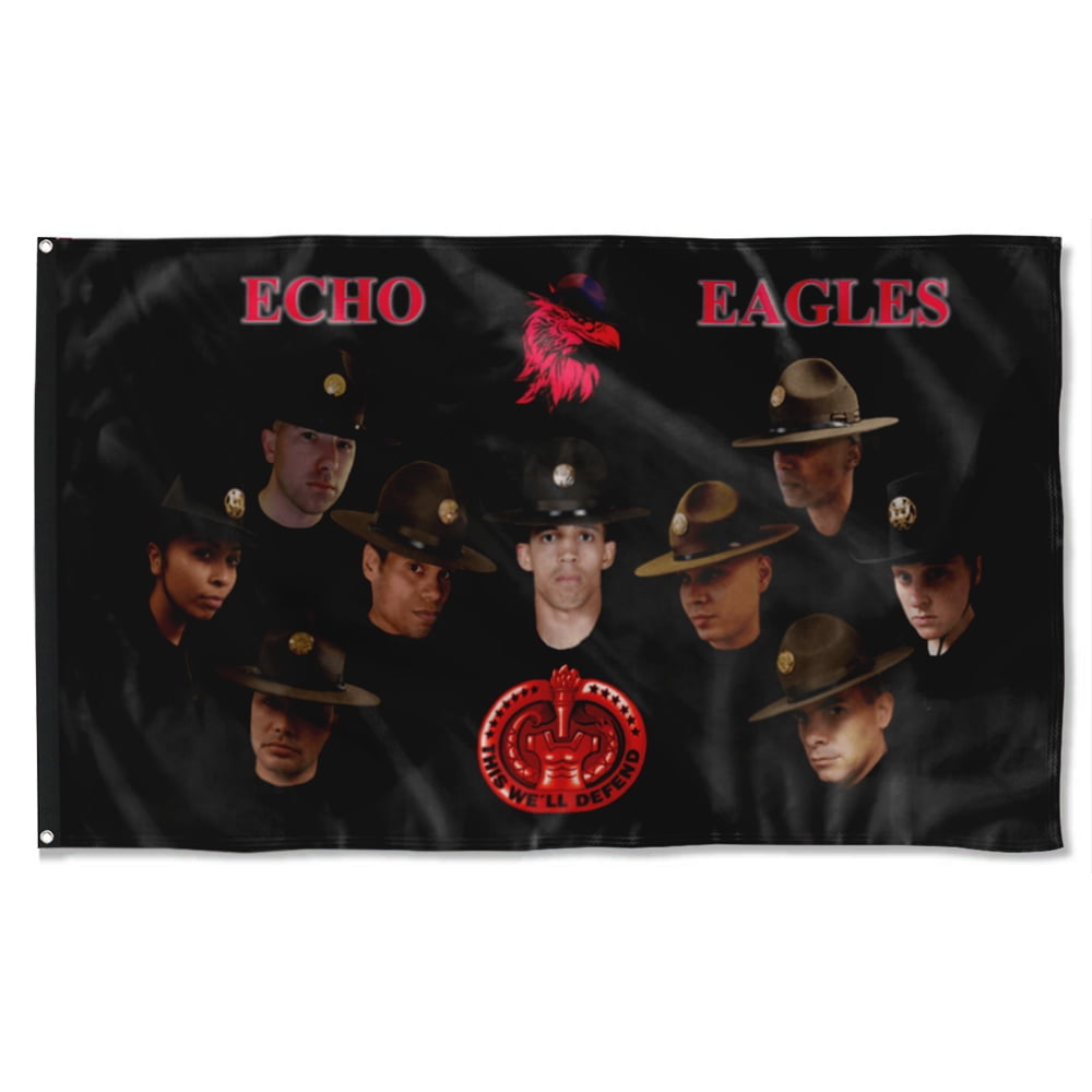 Cayyon Echo Eagles Flag 3x5Feet Military Banner with 2 Brass Grommets ...