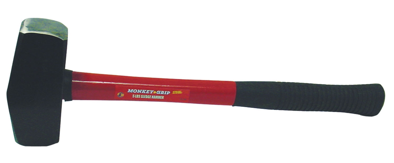 Barjan 07572831 Monkey Grip 5 Pound Sledge Hammer - Walmart.com