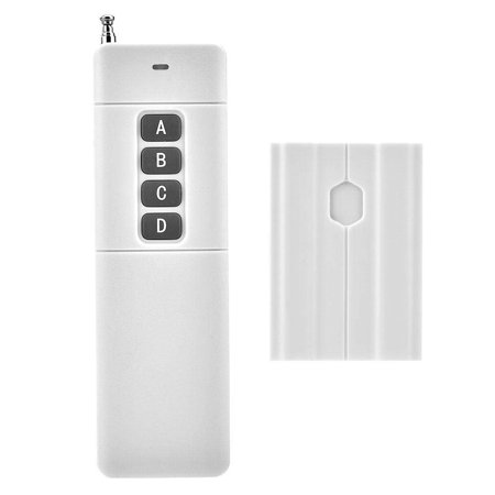 Wireless DC12V 4-Channel Controller, Learning Code Controller, 4-Button High Power Remote ...