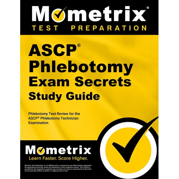 ASCP Phlebotomy Exam Flashcard Study System : Phlebotomy Test Practice ...