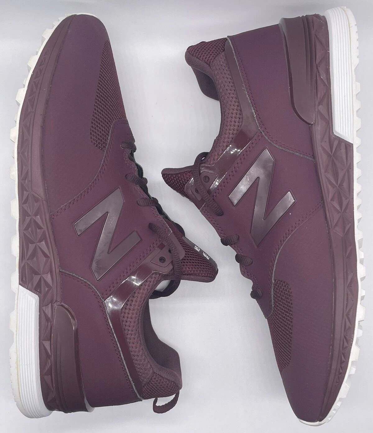 New Balance Mens 574 Sport Burgundy MS574SBG Size 11.5 D NWOB Lifestyle ...