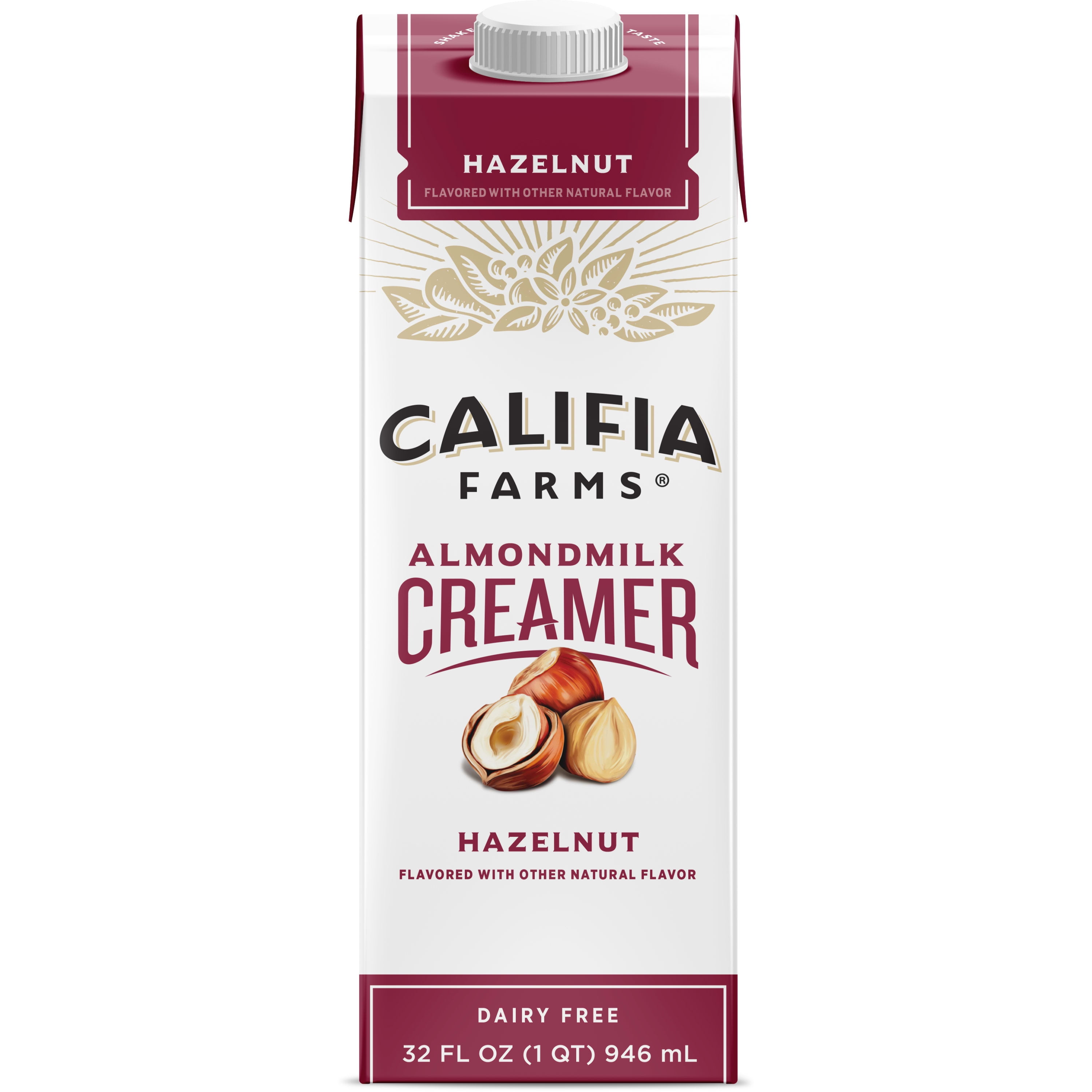 Buy Califia Farms Hazelnut Almond Milk Coffee Creamer 32 Fluid Ounces ...