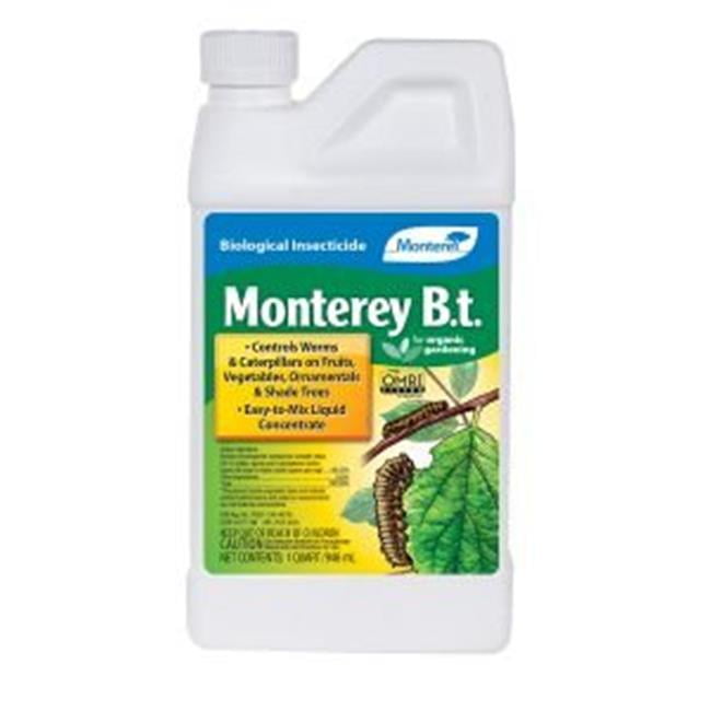 1 qt Bacillus thuringiensis Organic Insect Pest Control - Walmart.com ...