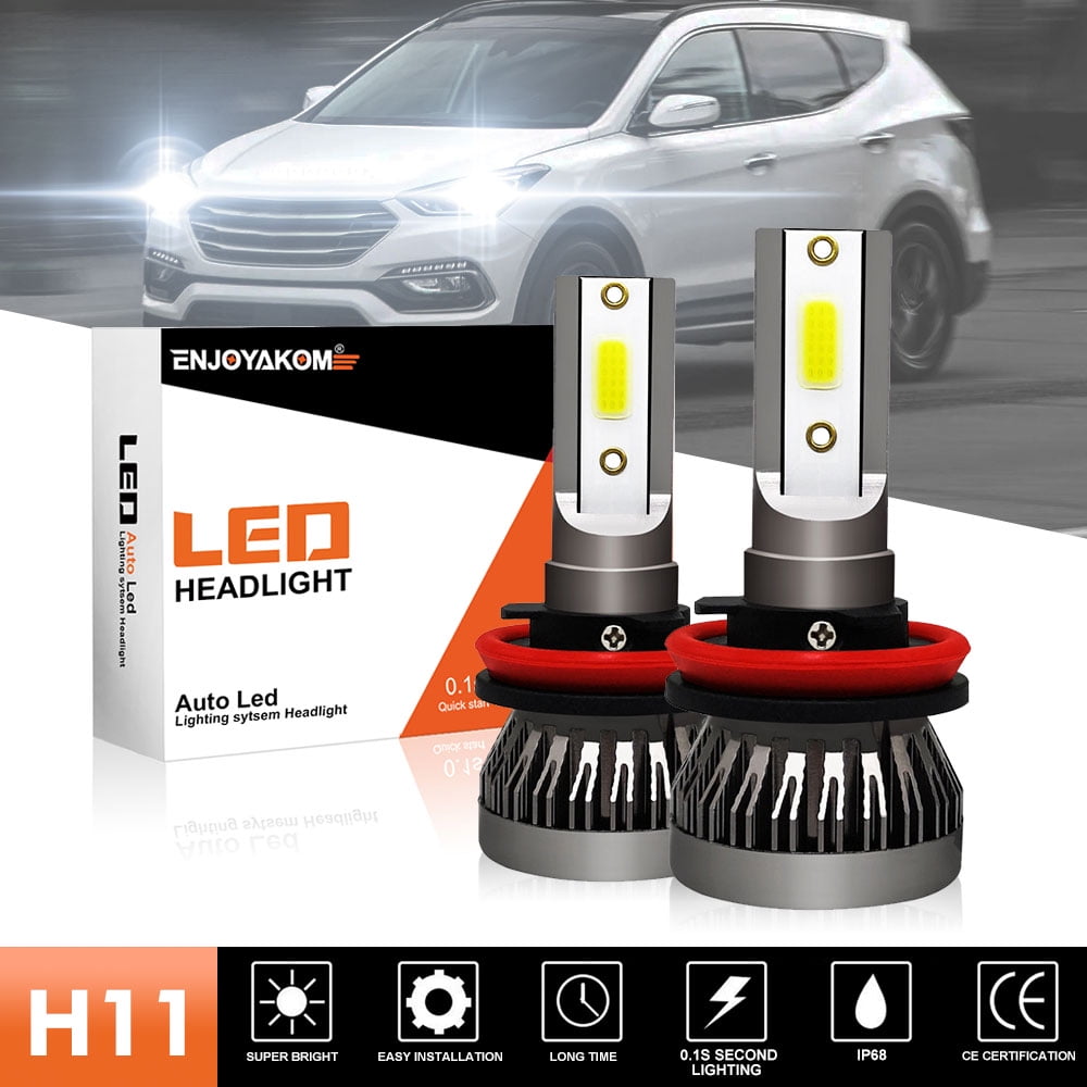 Click here for Azssmuk Enjoyakom 2pcs 4 Side Led Headlight Kit H1... prices