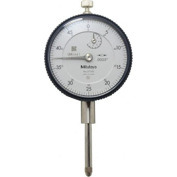 Mitutoyo 1" Range, 0-50 Dial Reading, 0.0005" Graduation Dial Drop ...