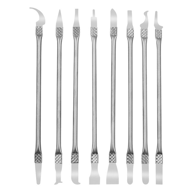 8Pcs Durable Computer Repair Tools Kit Pry Opening Tool Metal Opening ...