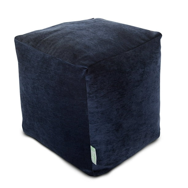 Majestic Home Goods Villa Indoor Ottoman Pouf Cube - Walmart.com