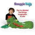 Snuggie Tails Comfy Kids Animal Snuggle Plush, Soft, Cuddly Green ...