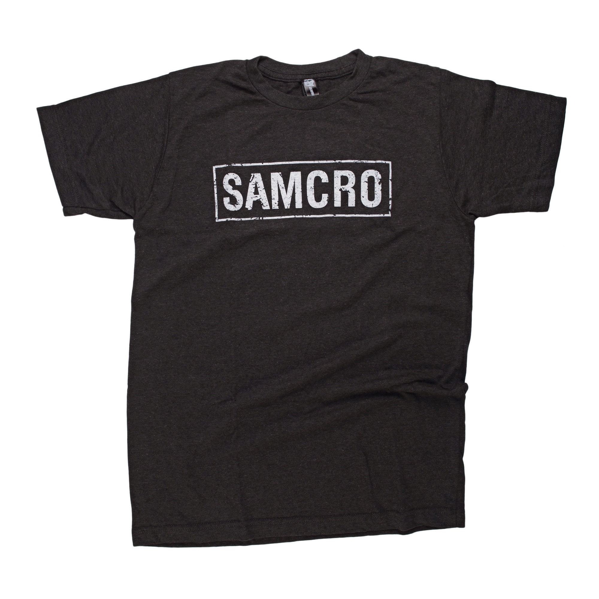 Sons of Anarchy SAMCRO Logo Mens Heather Black T-Shirt | S - Walmart.com