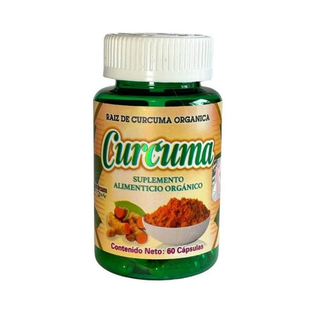 Curcuma Naturalezam Raiz Organica Suplemento 60 Capsulas 2 Pzs blanco ...