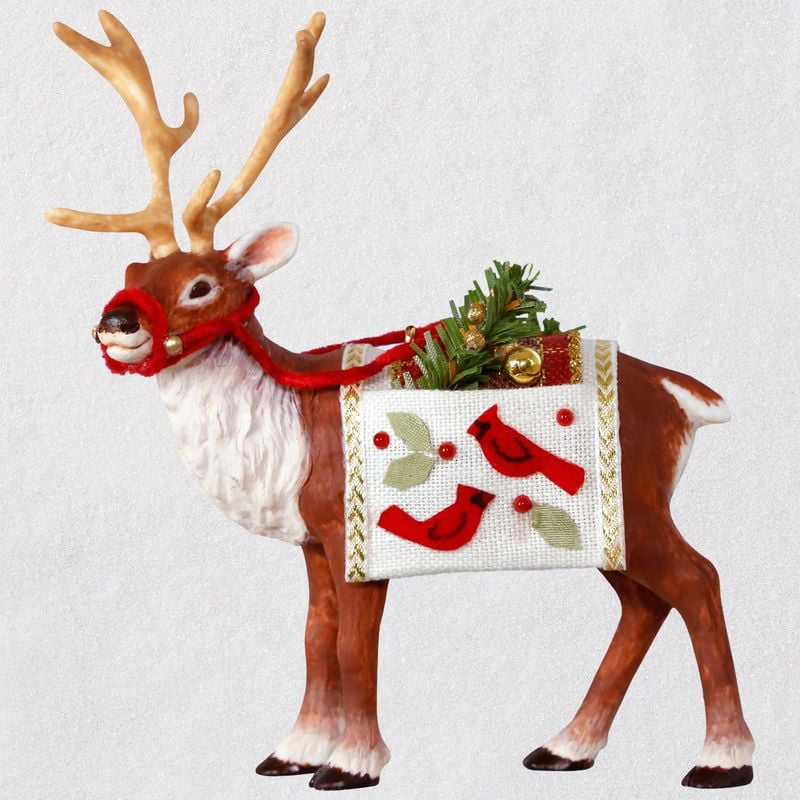 Hallmark Ornament 2018 Father Christmas's Reindeer PREMIERE LTD ED ...