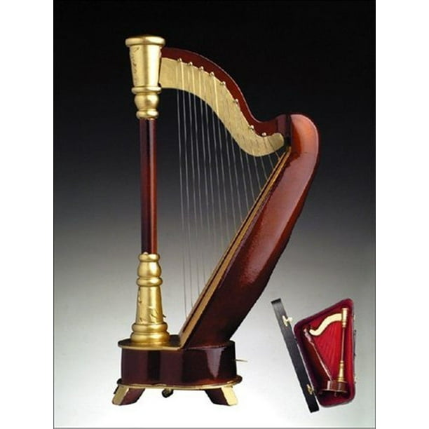 HARP Music Box, 9.5 inches, Plays "Music Of The Night", by Broadway ...