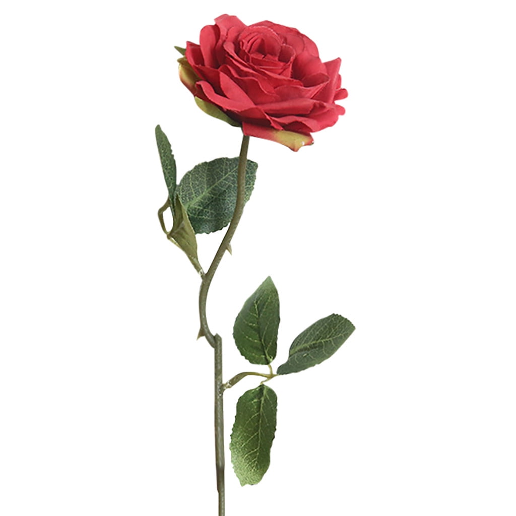 RKSTN Red Roses Artificial Flowers Artificial Flowers Simulation Rose ...