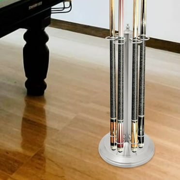 Gymax Billiard Cue Rack Only Wall-mounted Billiard Stick Holder Wall ...