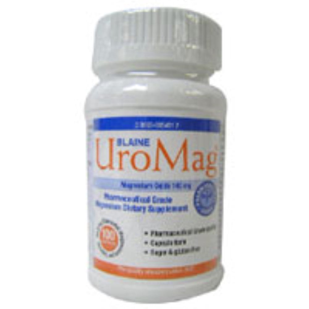UroMag Magnesium Caplets 100 Each - Walmart.com - Walmart.com